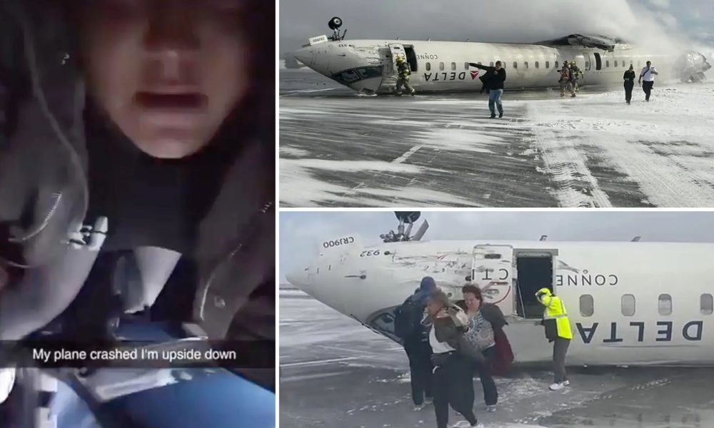 All passengers, crew members alive after Toronto plane crash - Newstrends
