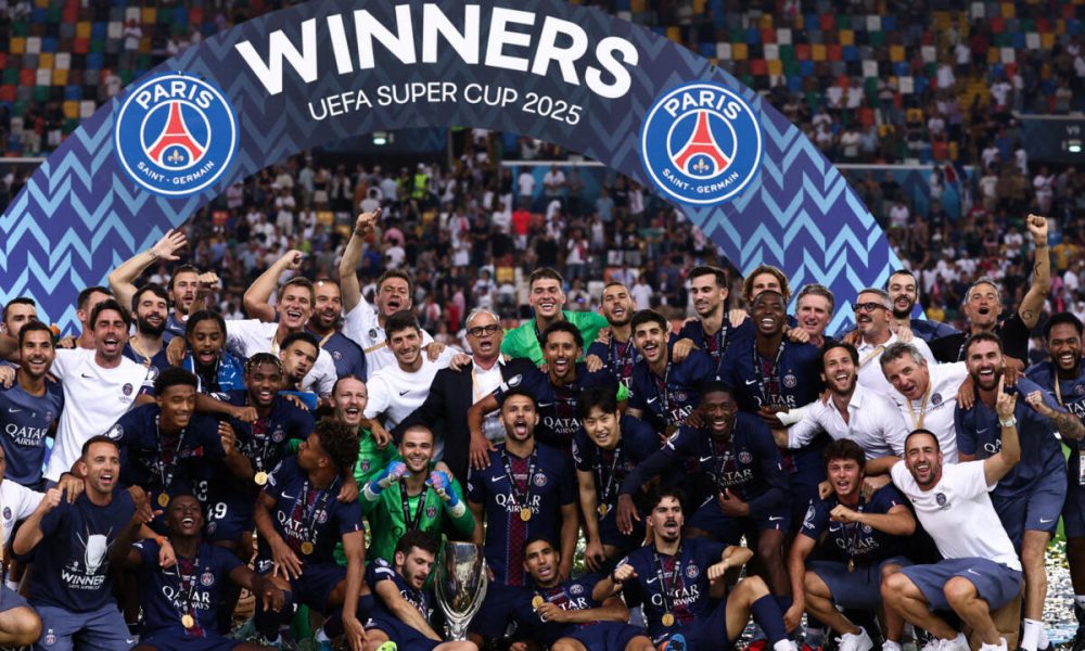 PSG win first-ever UEFA Super Cup after dramatic comeback against Spurs ...