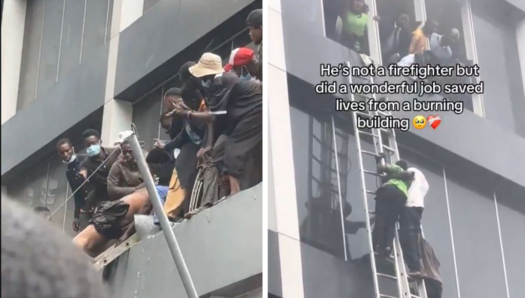 Firefighters rescue nine from building housing UBA branch in Lagos – Newstrends