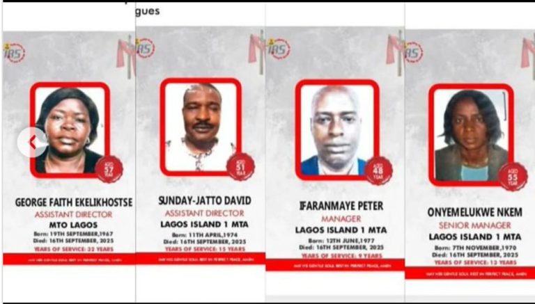 REVEALED: Four FIRS staff who died in Afriland Towers fire – Newstrends