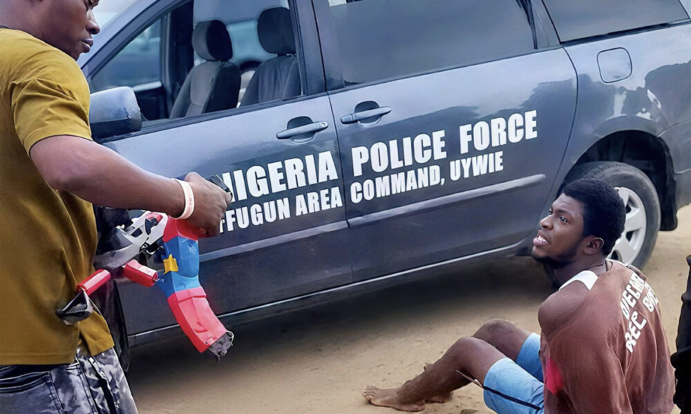 Police Arrest Two Suspects Over Gun Linked to Killing of Oghenemine ...